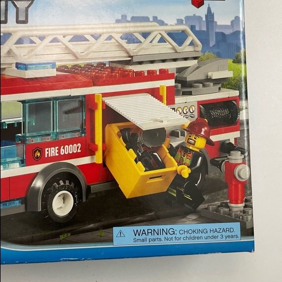 Lego | Toys | Legos Fire Truck Car People Building Blocks Toy Retired ...